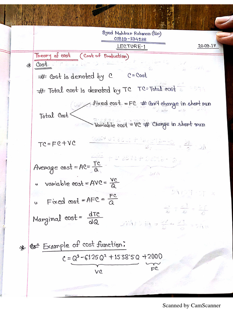 Eco Notes | PDF
