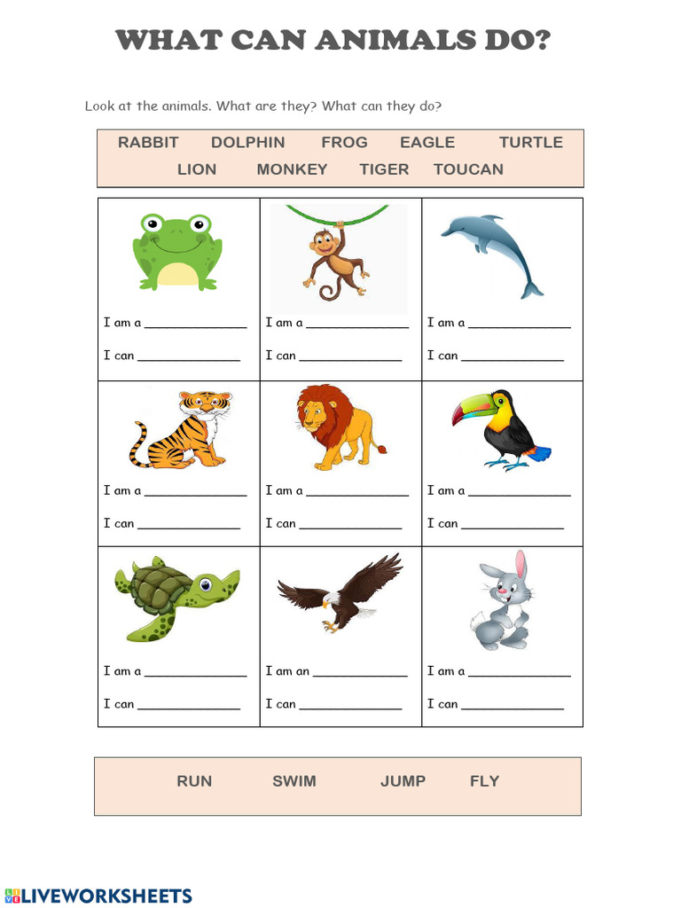 Animals and Actions 2 | PDF | Self-Improvement