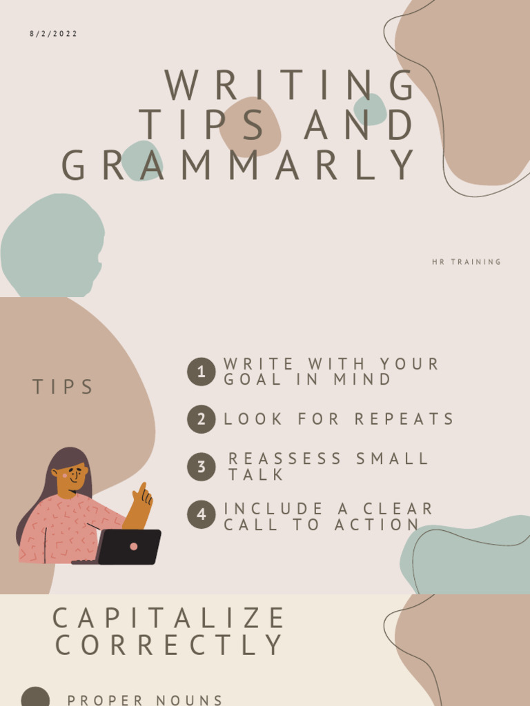 Writing Tips and Grammarly | PDF | Foreign Language Studies