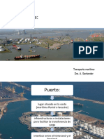 Tipos y Funciones de Dársenas Portuarias | PDF | Puerto | Dique