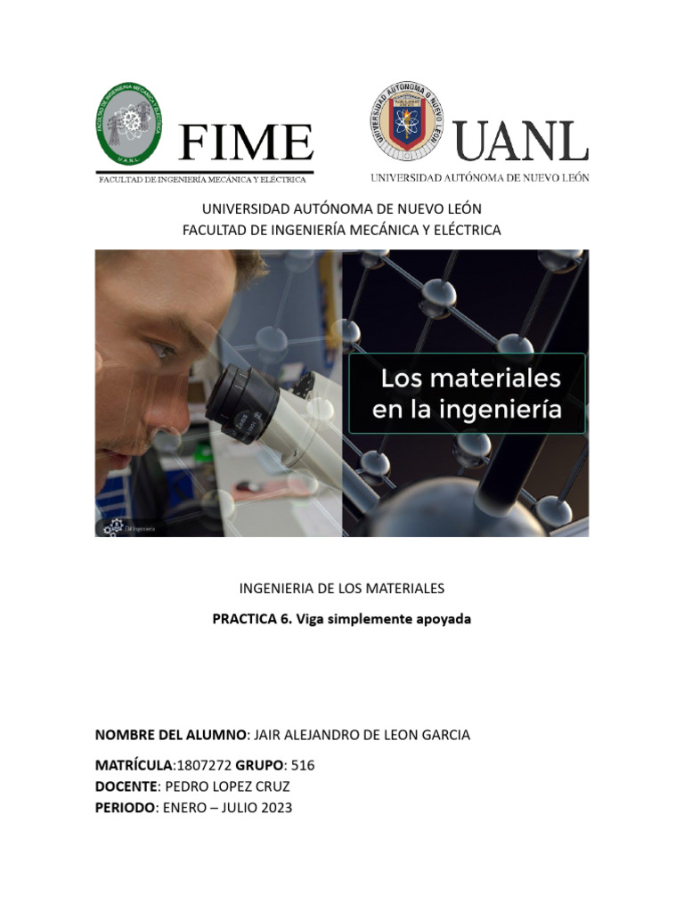 Viga simplemente apoyada (1807272) | PDF | Viga (Estructura) | Ingeniería