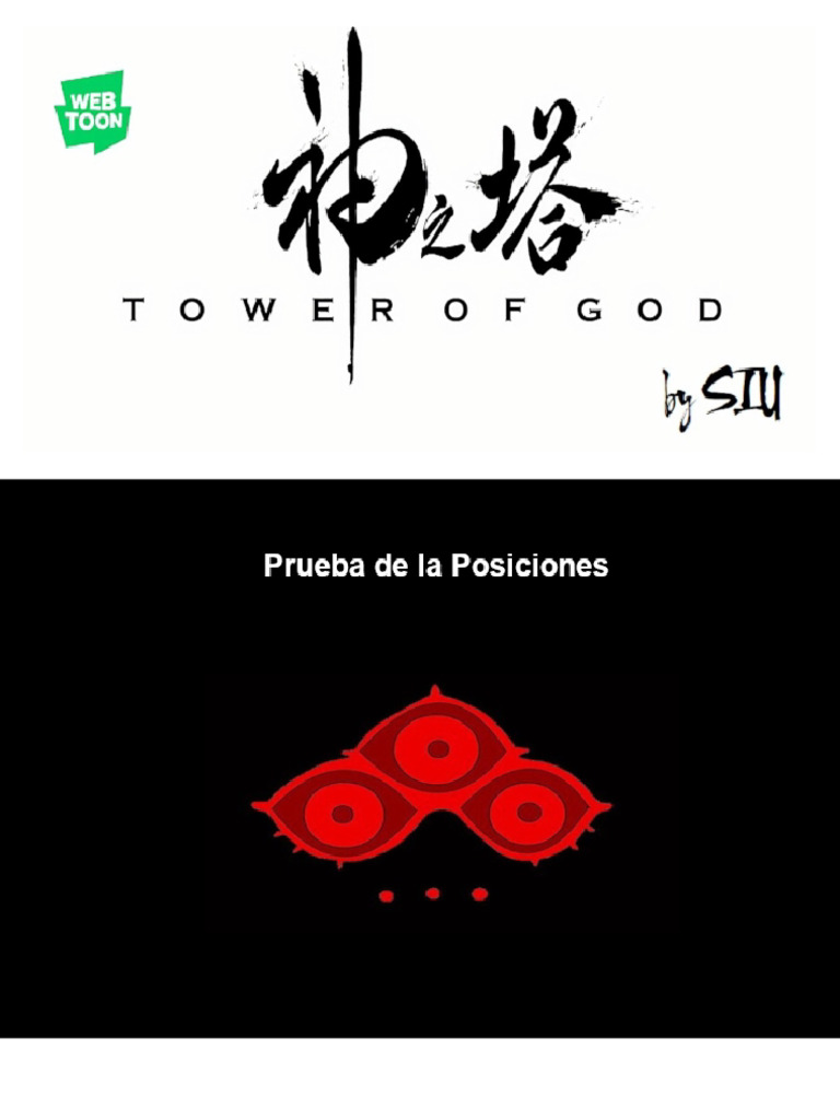 Tower of God T1 (#029-031) - Prueba de Las Posiciones | PDF