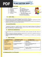 Informe Final de Ejecucion Del Plan Lector Sec 2023 | PDF