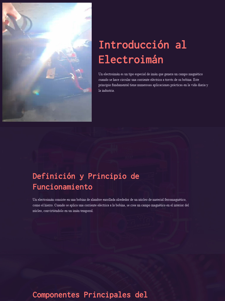 Diapo Electro | PDF | Inductor | Corriente eléctrica