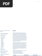 MS5001PA Gas Turbine Fact Sheet | PDF | Gas Turbine | Duct (Flow)