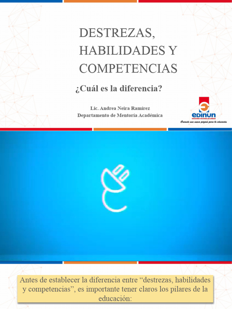 Habilidades, Destrezas y Competencias | PDF