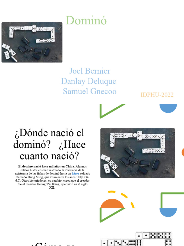 Dónde Nació El Dominó | PDF
