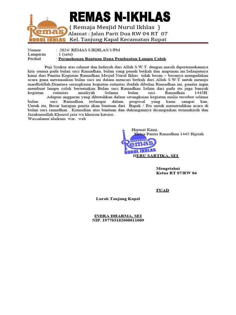 Remas Nurul Ikhlas | PDF