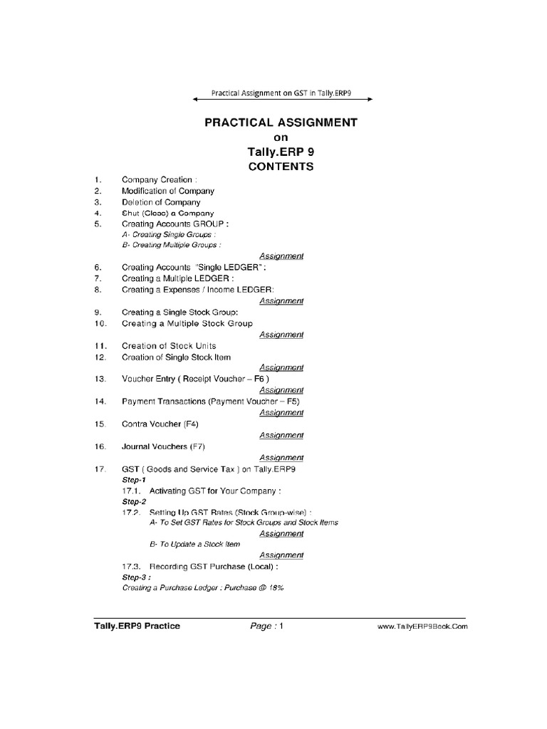 Tally Questions PDF 4 Aaa | PDF