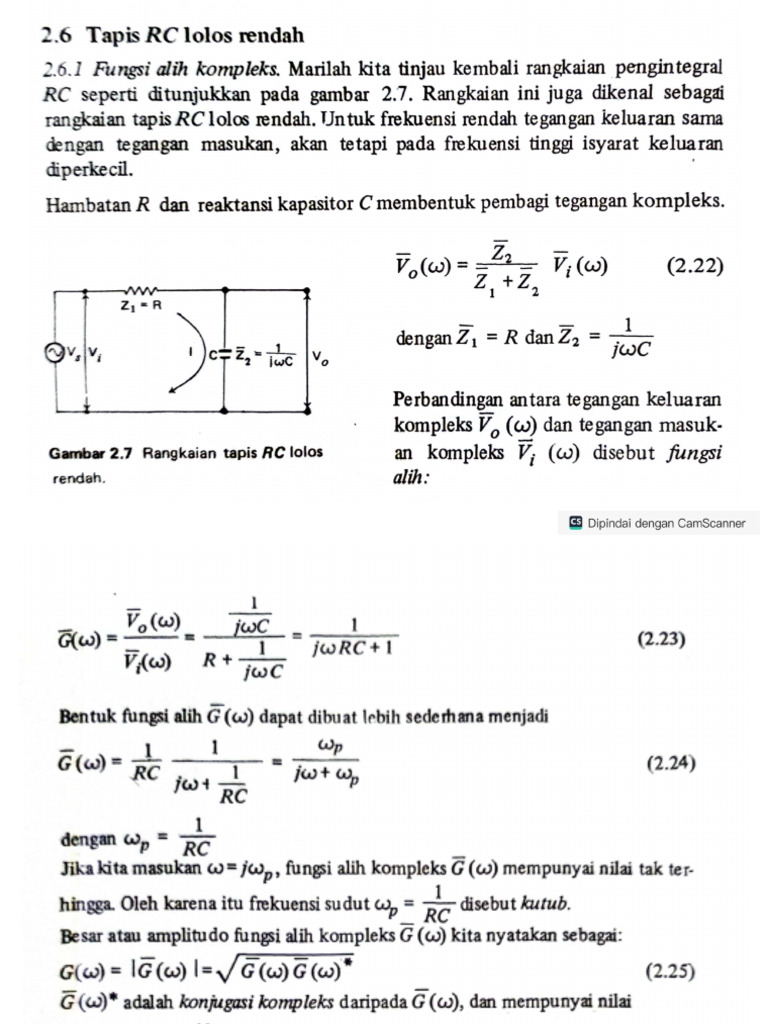 P6 - Tapis Rangkaian RC | PDF