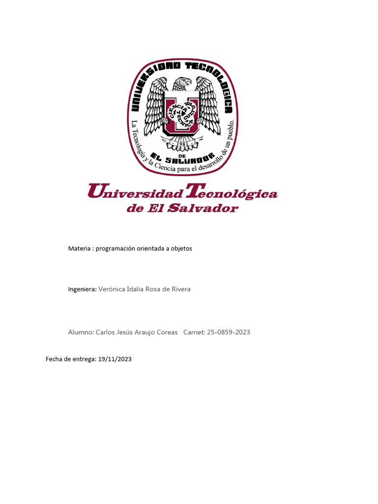 Creacion y Uso de Interfaces Grupo 1 | PDF | Java (lenguaje de ... Creacion y Uso de Interfaces Grupo 1 | PDF | Java (lenguaje de ...