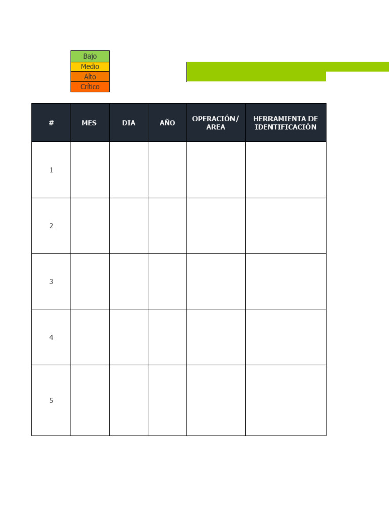 Matriz de Acciones Correctivas Preventivas y de Mejora (ACPM) Altamira | PDF | Riesgo