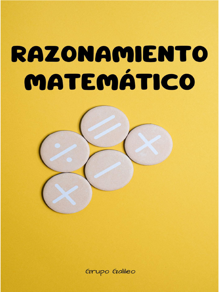 Raz. Matematico Tomo 1 | PDF | Porcentaje | Matemáticas