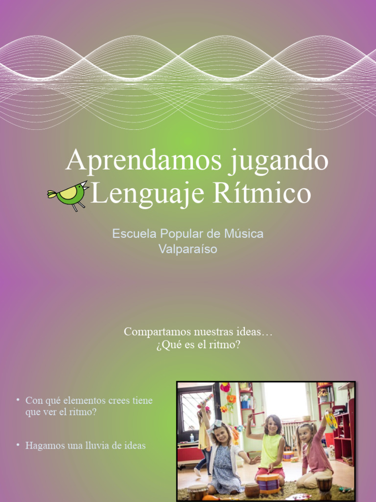 Aprendamoss Juntos Con El Ritmo! | PDF