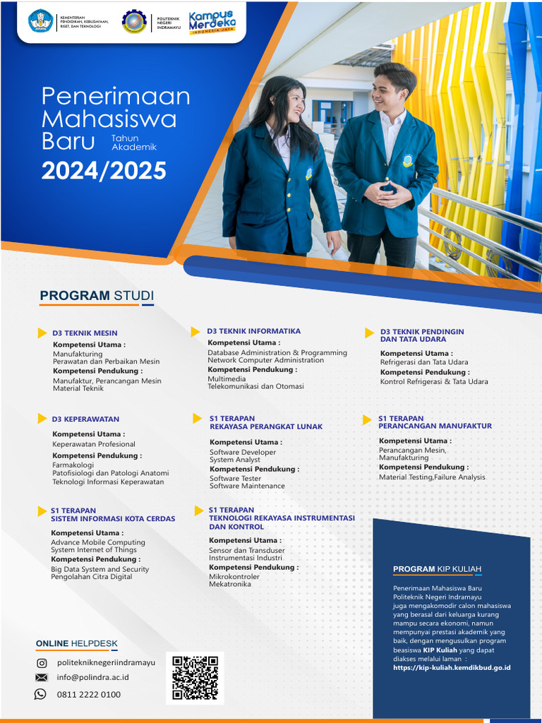 brosur pmb 2024 Polindra | PDF