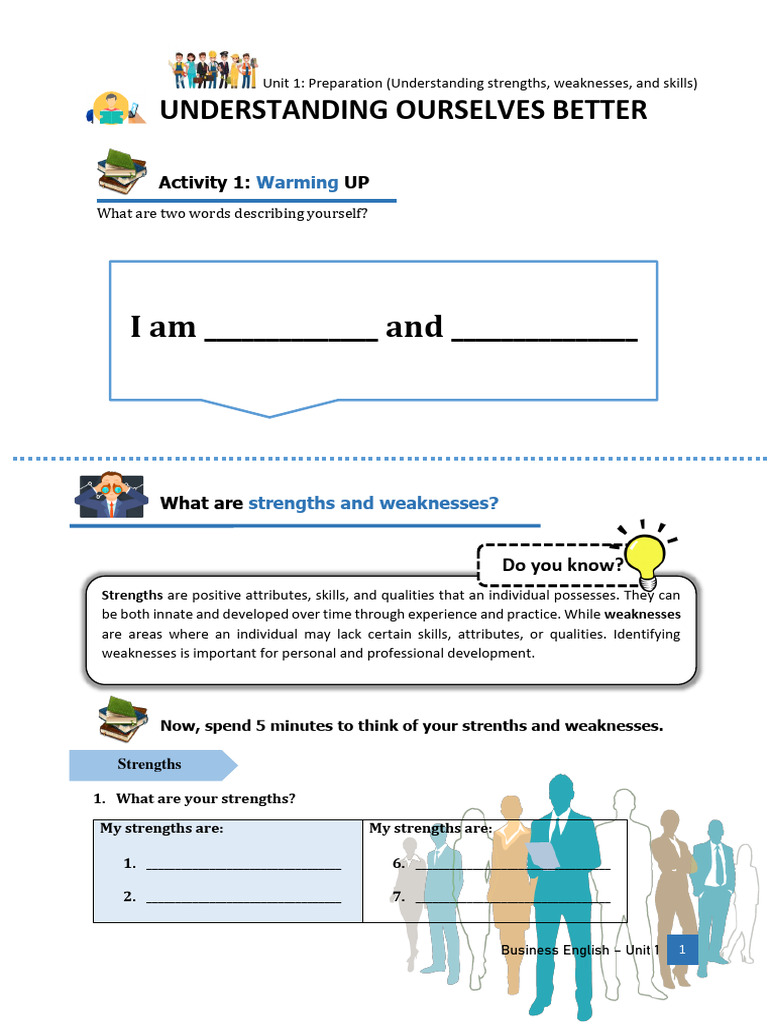 Handout Unit 1 | PDF | Skill | Behavioural Sciences