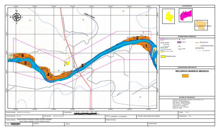 MAPA DE RECURSOS MINEROS | PDF