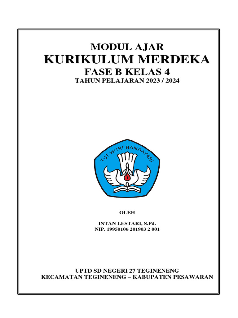 Modul Ajar Intan Lestari | PDF