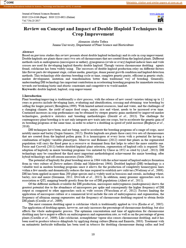 Forward and Reverse Genetics | PDF | Plant Breeding | Ploidy
