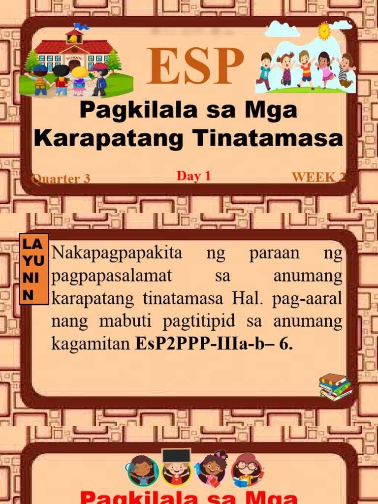 Esp Q3 Week2 D1-5 | PDF