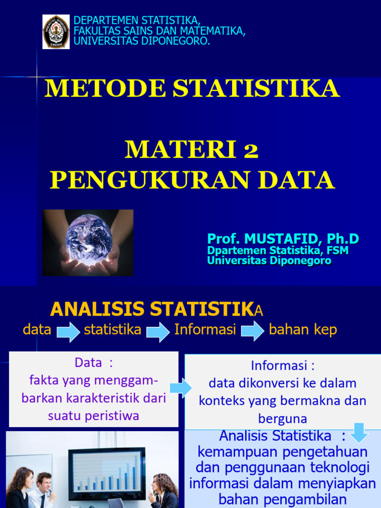 Materi 2 Pengukuran Data Statistika | PDF