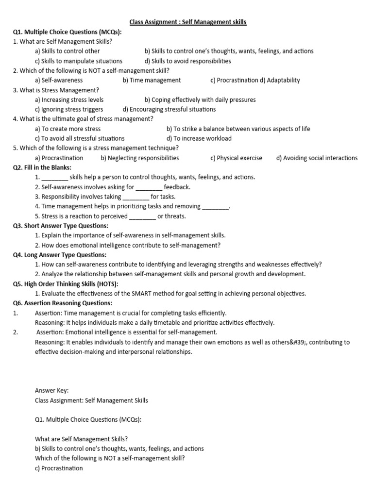 Ca 1 | PDF | Goal | Decision Making