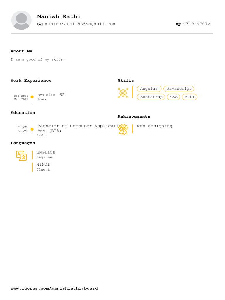 Manish Resume | PDF | Business