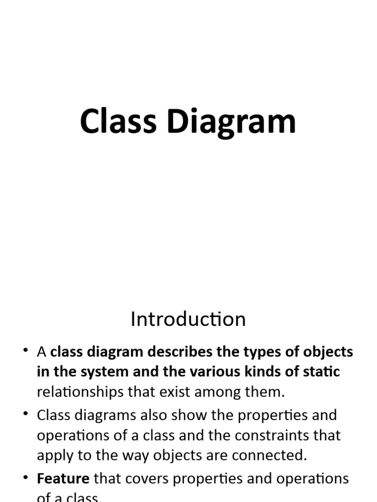 Understanding UML Class Diagrams | PDF | Inheritance (Object Oriented ...