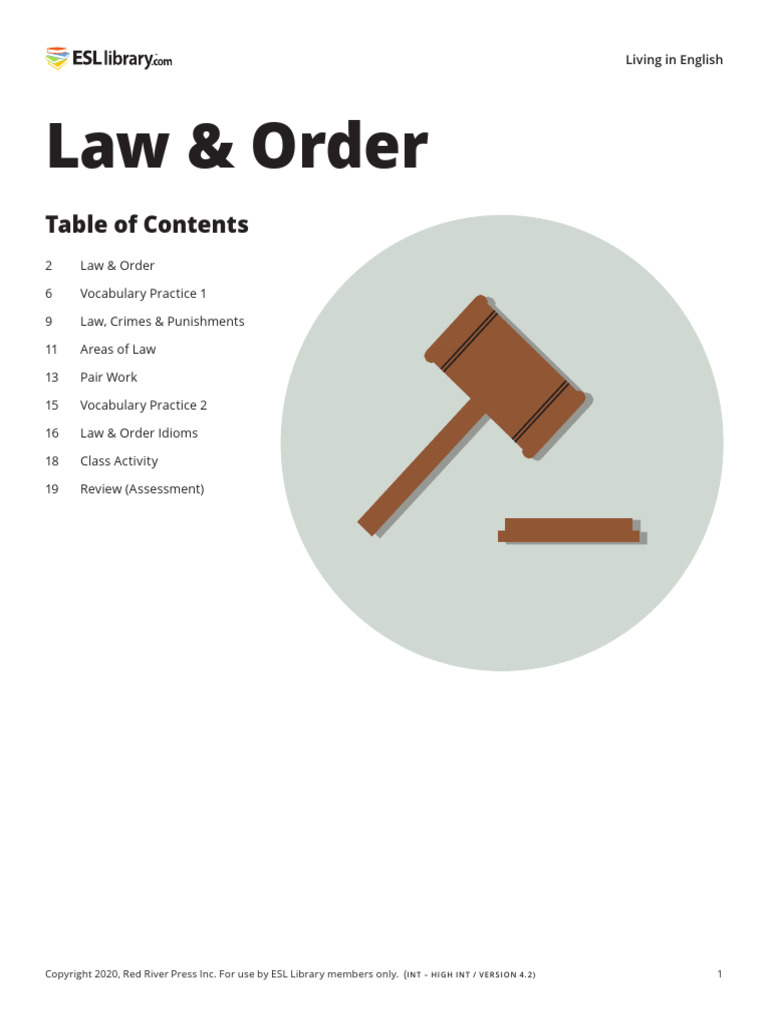 75 Law-And-Order US Student | PDF | Felony | Crimes