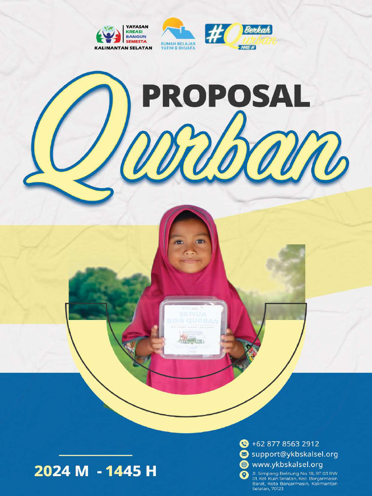 Proposal Qurban Yayasan Kreasi Bangun Semesta | PDF