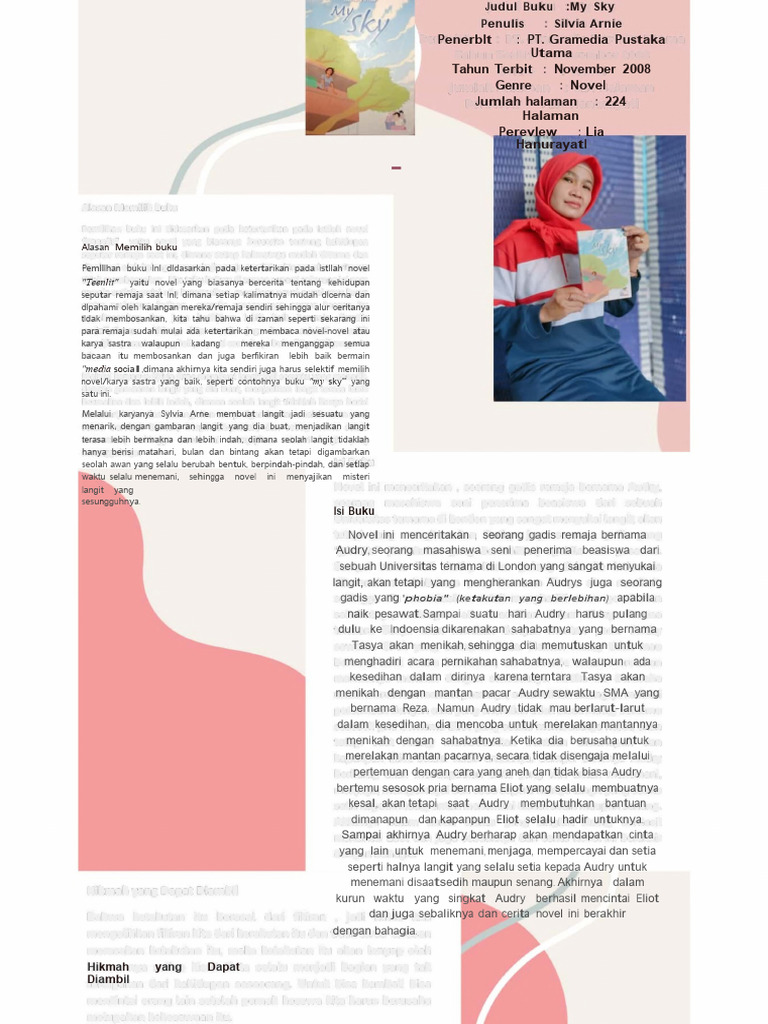 Novel Teenlit "My Sky" oleh Silvia Arnie | PDF