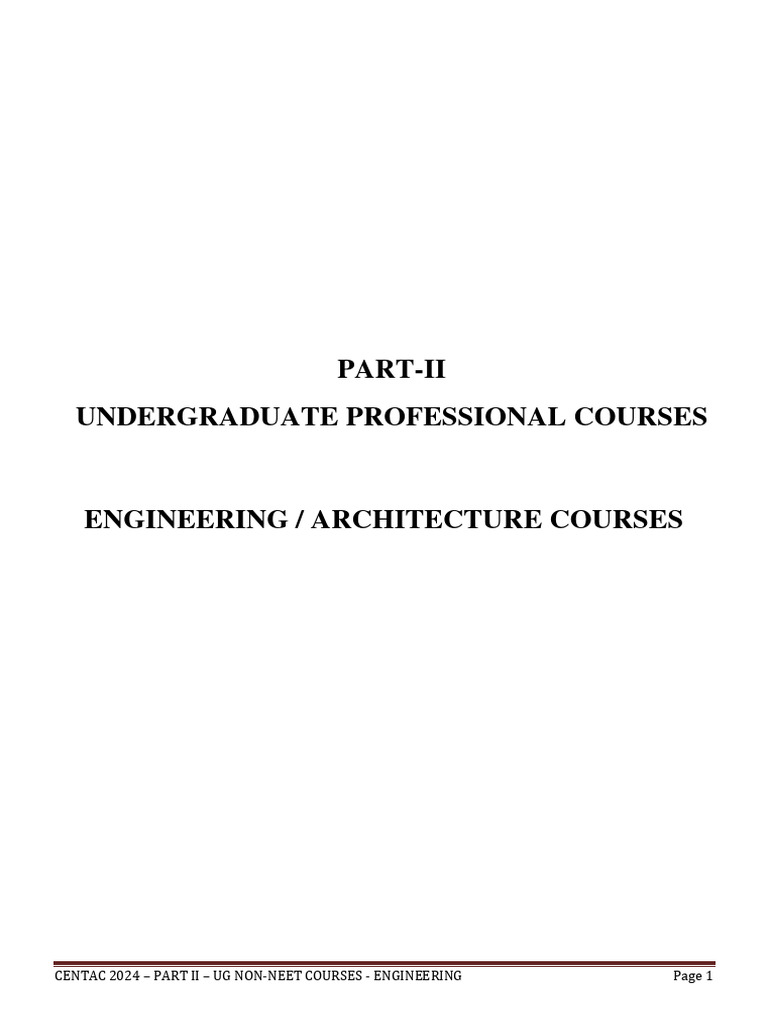 Part 2 Engineering | Download Free PDF | Engineering | Academic Degree