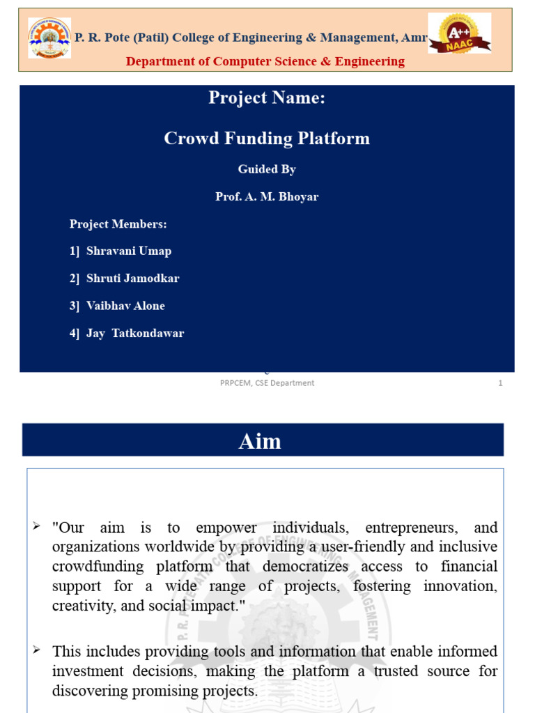 Crowd Funding Platform Using Meta-Mass API | PDF | Computing