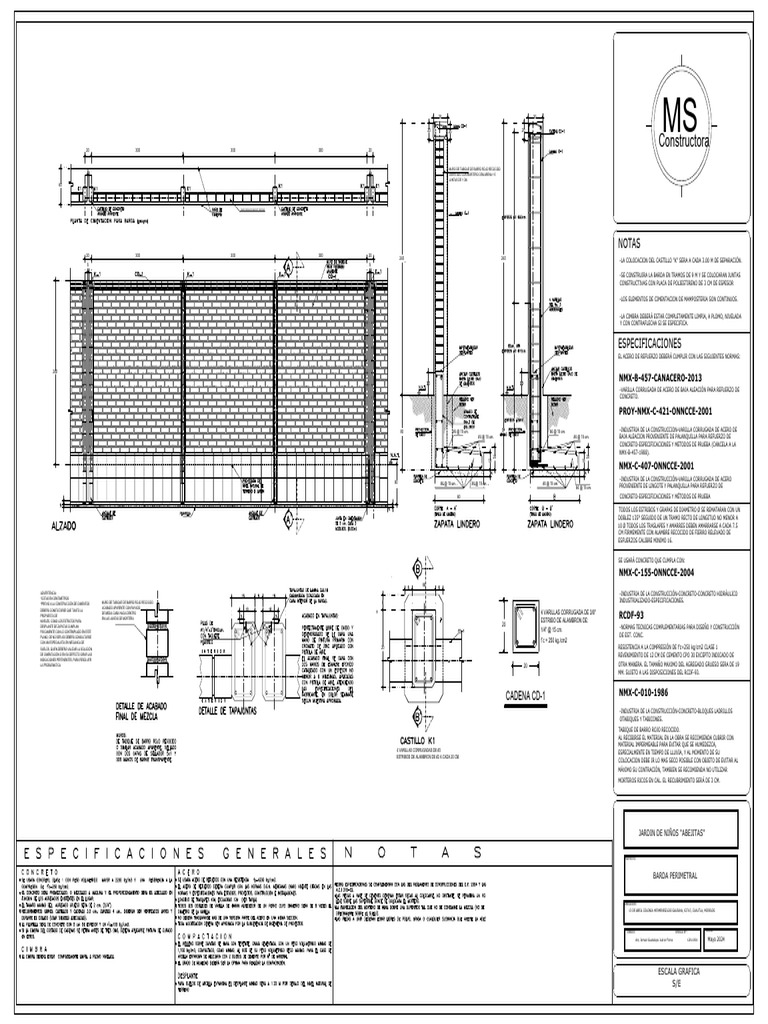Barda Perimetral Inifed-Model | Descargar gratis PDF | Fundación ...