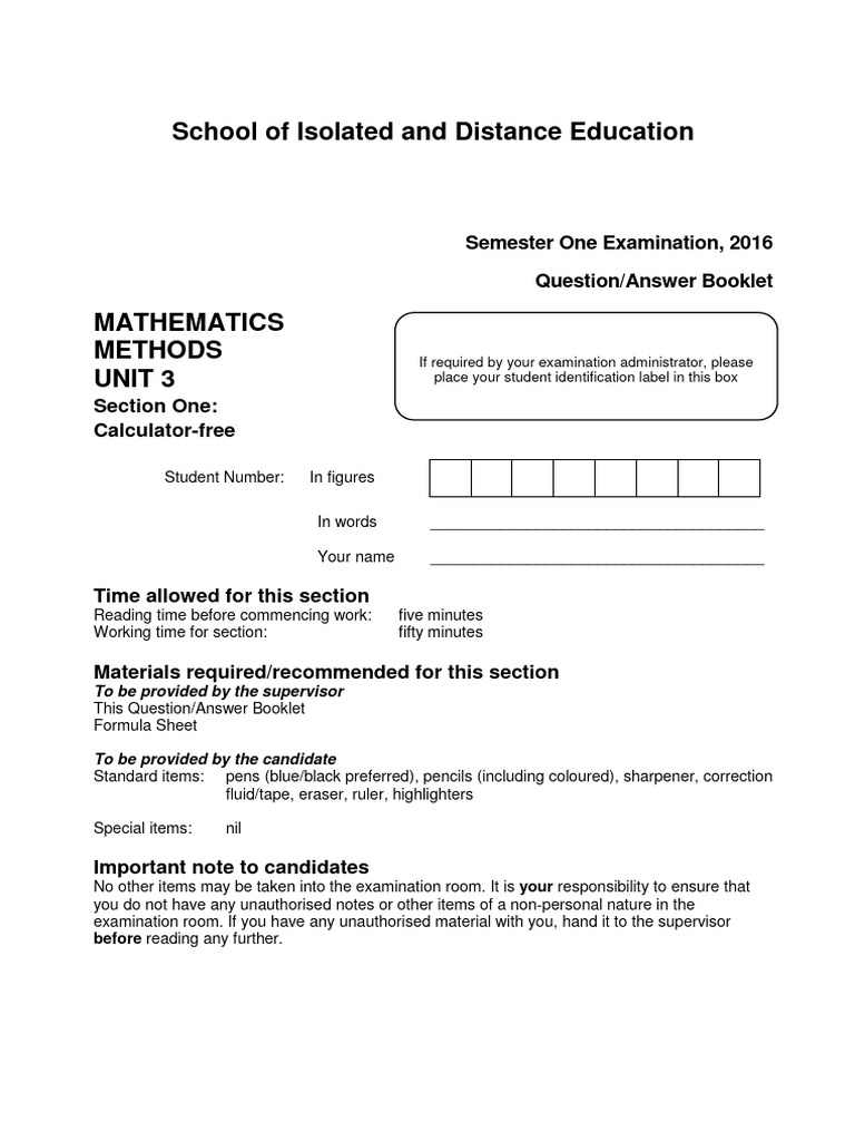 Semester 1 Exam And Solutions 2016 Download Free Pdf Velocity