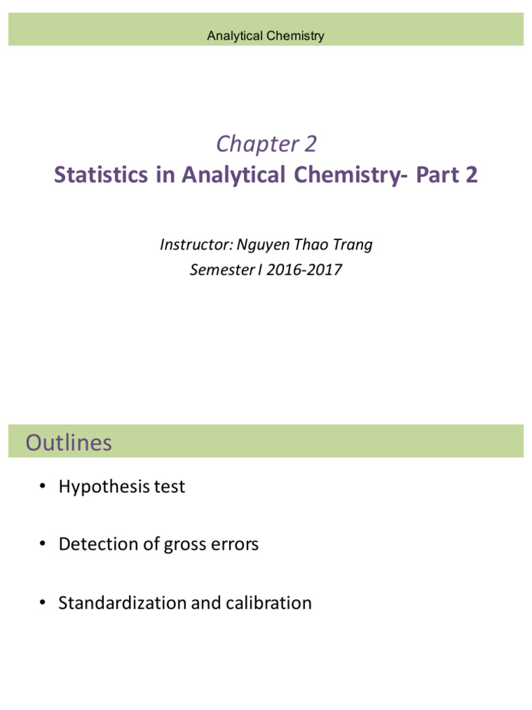 Lecture 2-Data Analysis - Part2 | Download Free PDF | Statistical ...