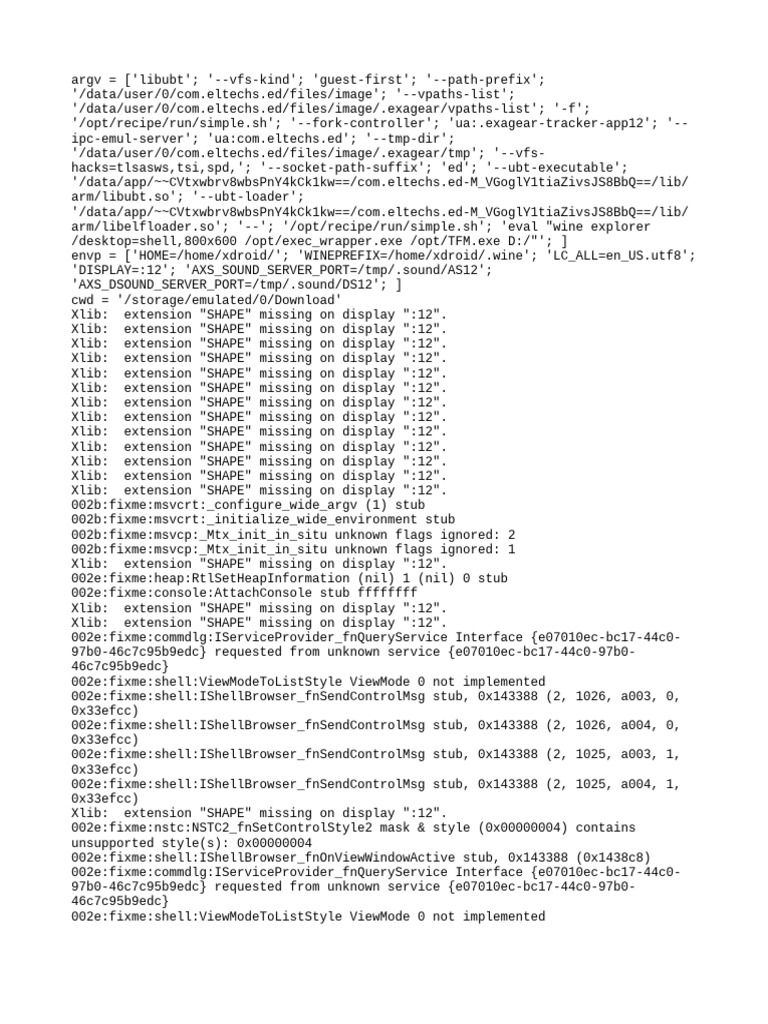 stderr | PDF | Operating System Technology | Computing