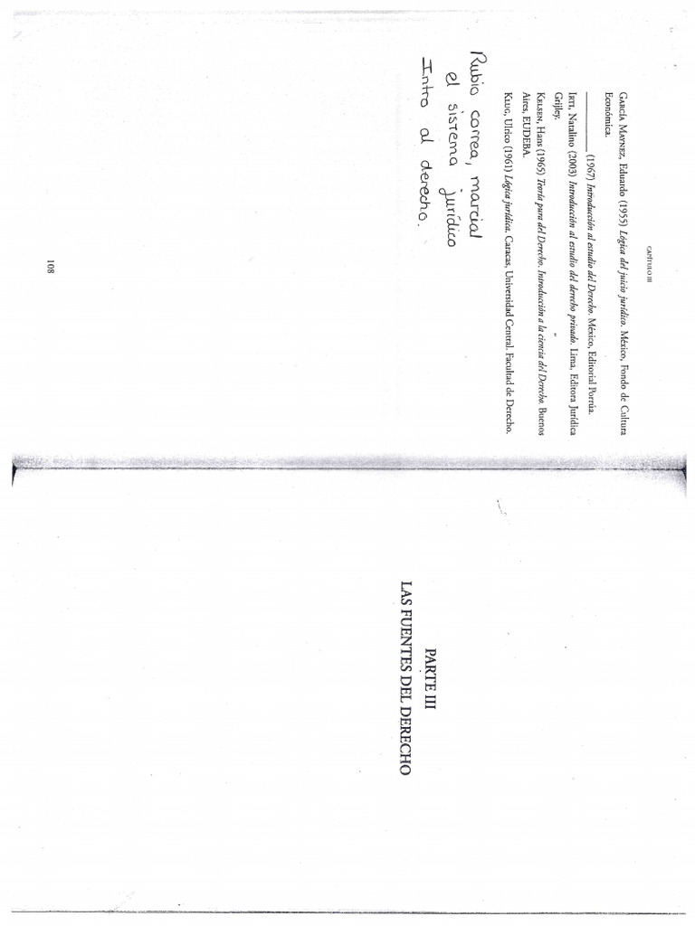 El Sistema Juridio Intro Al Derecho - Rubio Correa Marcial | PDF