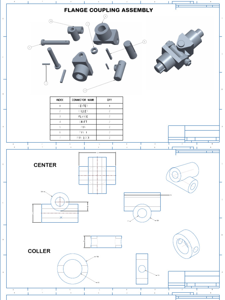 Flange Coupling Assembly | PDF
