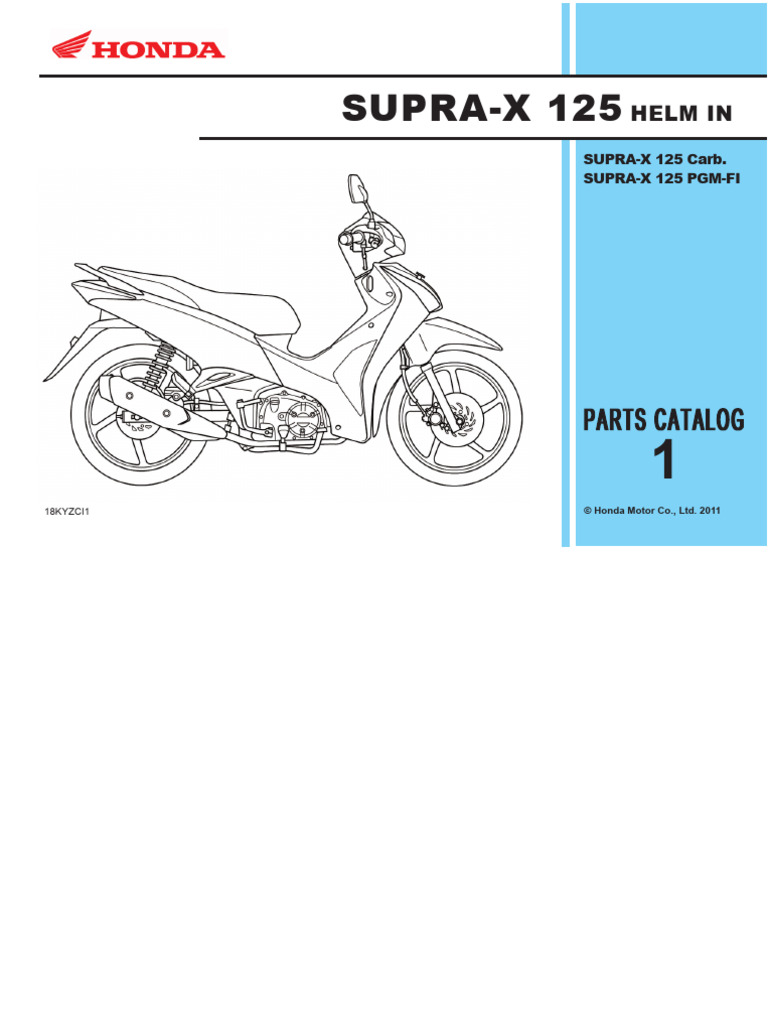 Supra X 125 Helm in | PDF