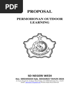 Contoh Proposal Outing Class | PDF