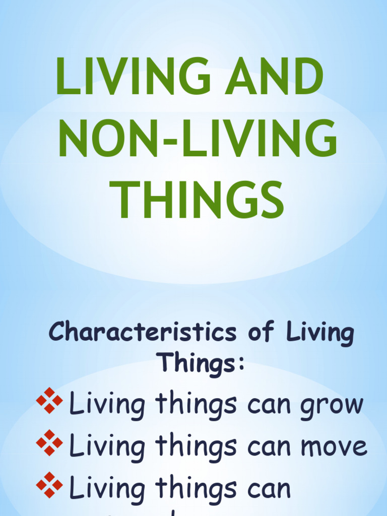 Living Things: Growth and Movement | PDF | Senses | Zoology