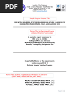 Narrative Report - Gintong Aral Project - Wave 1 | PDF | Storytelling ...