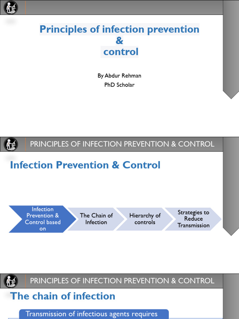 Principles of Infection Prevention | PDF | Infection | Personal ...