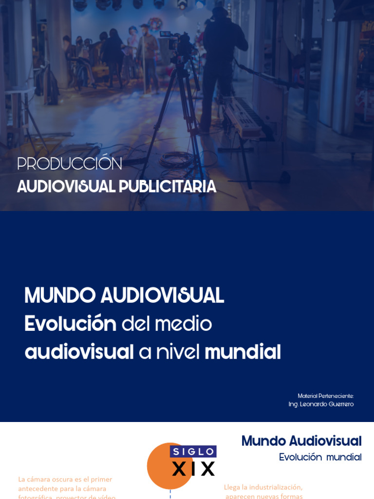Evolución de la Producción Audiovisual | PDF | Imagen