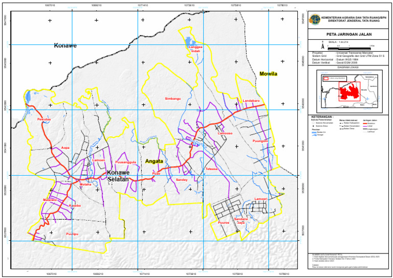 D3 Peta Jaringan Jalan | PDF