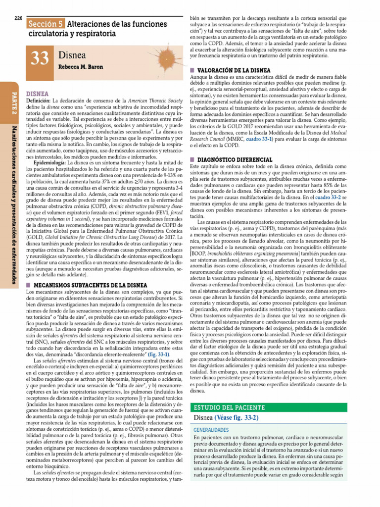 Disnea HRRS | PDF | Ansiedad | Epidemiología