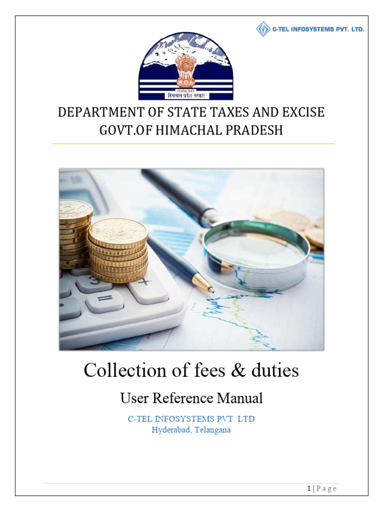 Collection of Fees and Duties | PDF | Credit Card | Debit Card