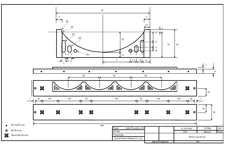 Totani Pouch Machine Manual Overview | PDF