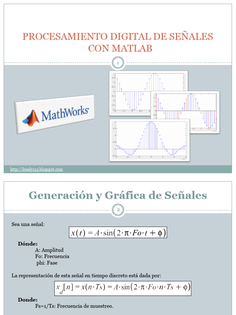 Introducción Matlab | Descargar gratis PDF | Acústica | Electrónica